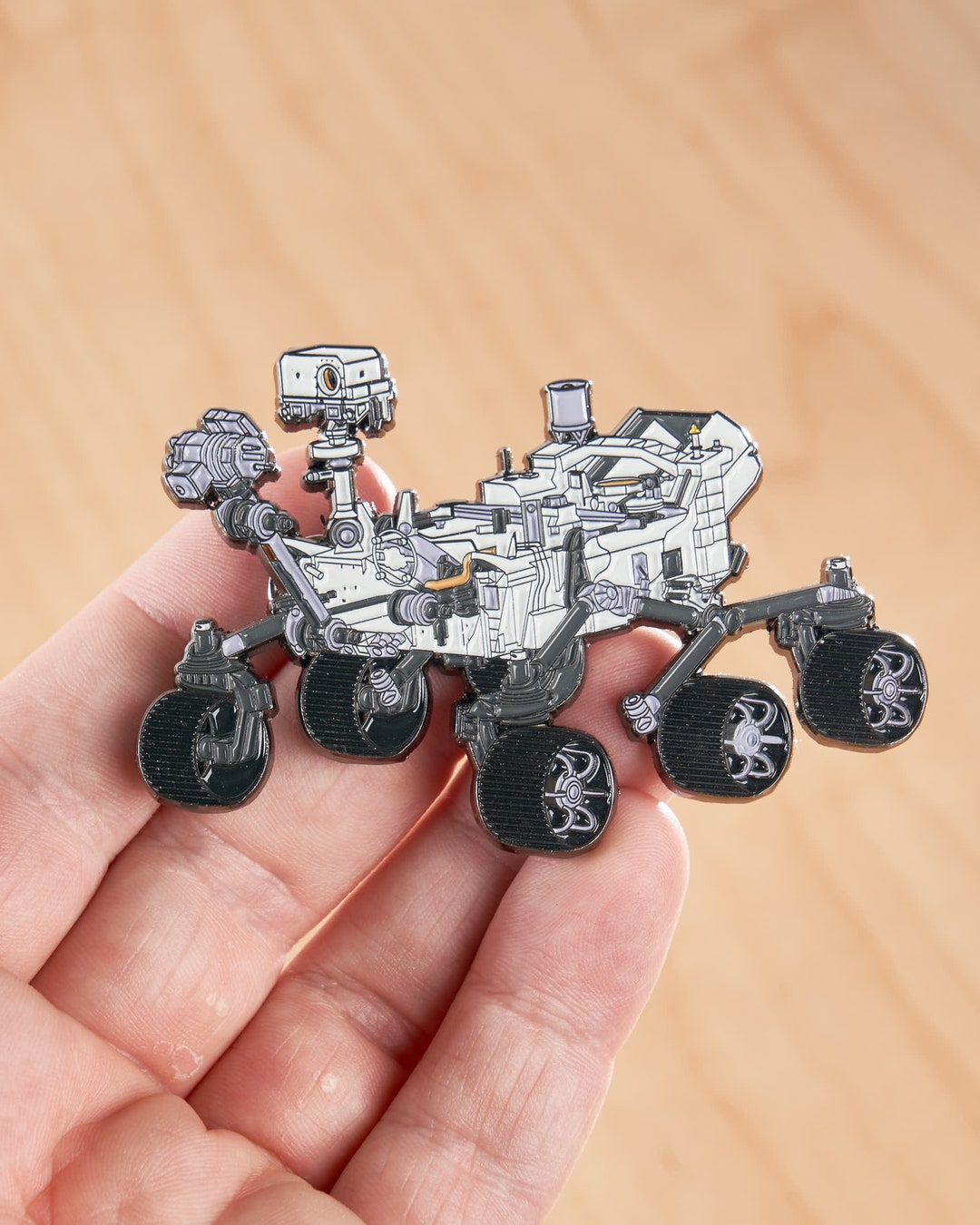 NASA Gift, Aerospace Engineer Gift, Perseverance Mars Rover Enamel Pin ...