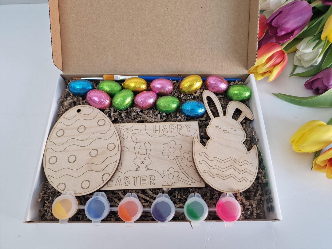 Easter Craft Box for Kids - Etsy UK