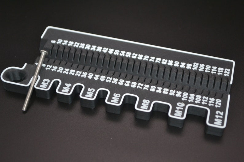 Metric Bolts and Nut Gauge Sorting Tool - Etsy