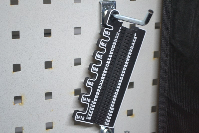 Metric Bolts and Nut Gauge Sorting Tool - Etsy