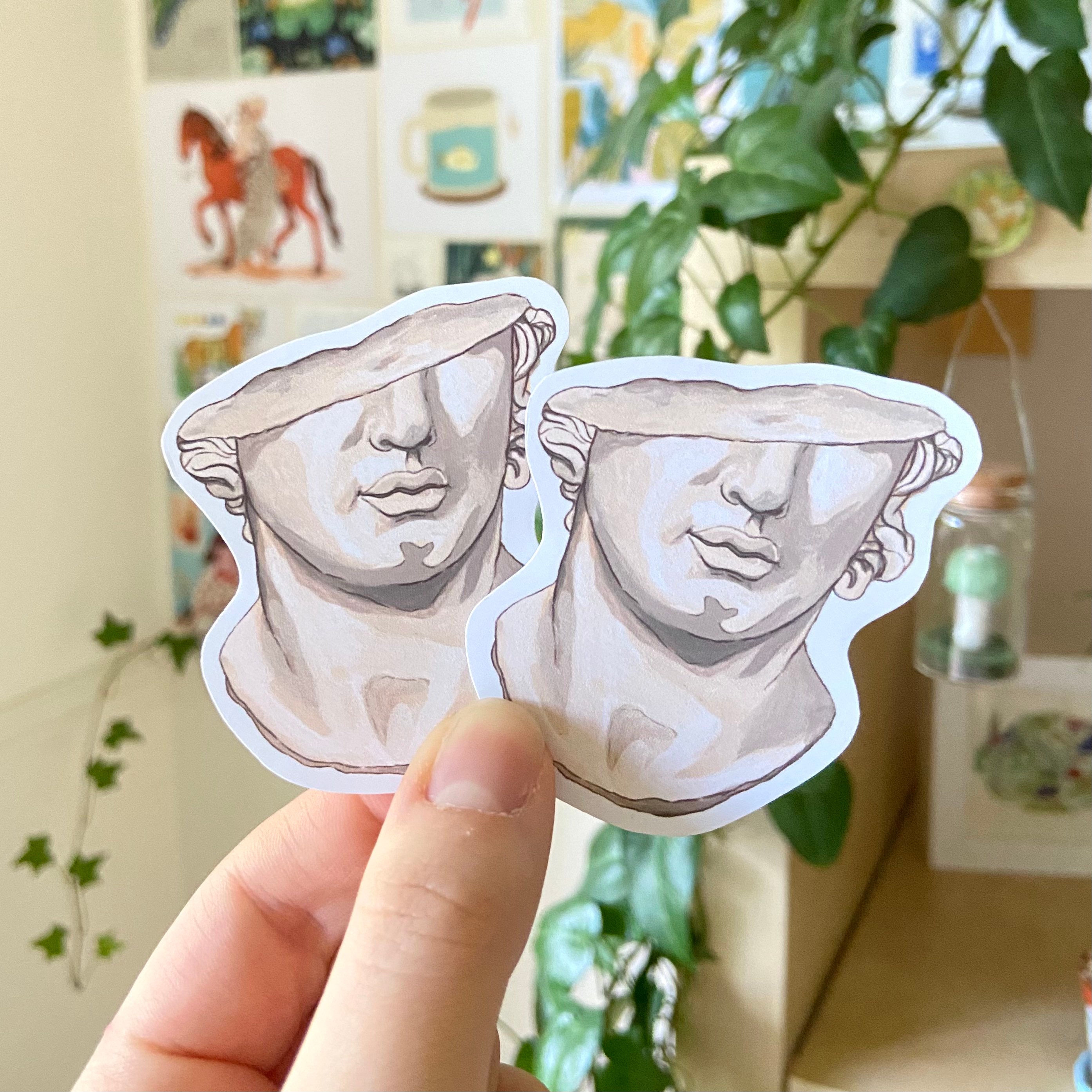 Statue Sticker - Etsy