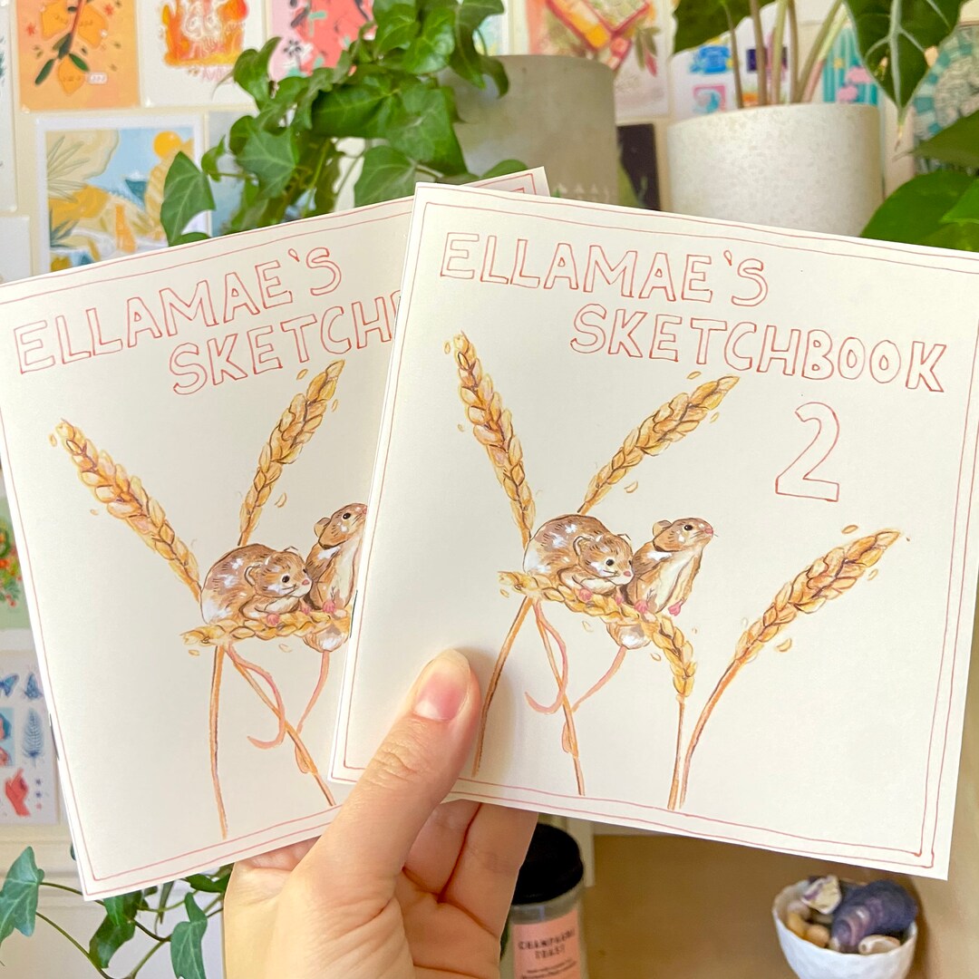 Sketchbook Zine Vol.2 | Art Zine | Art Book - Etsy