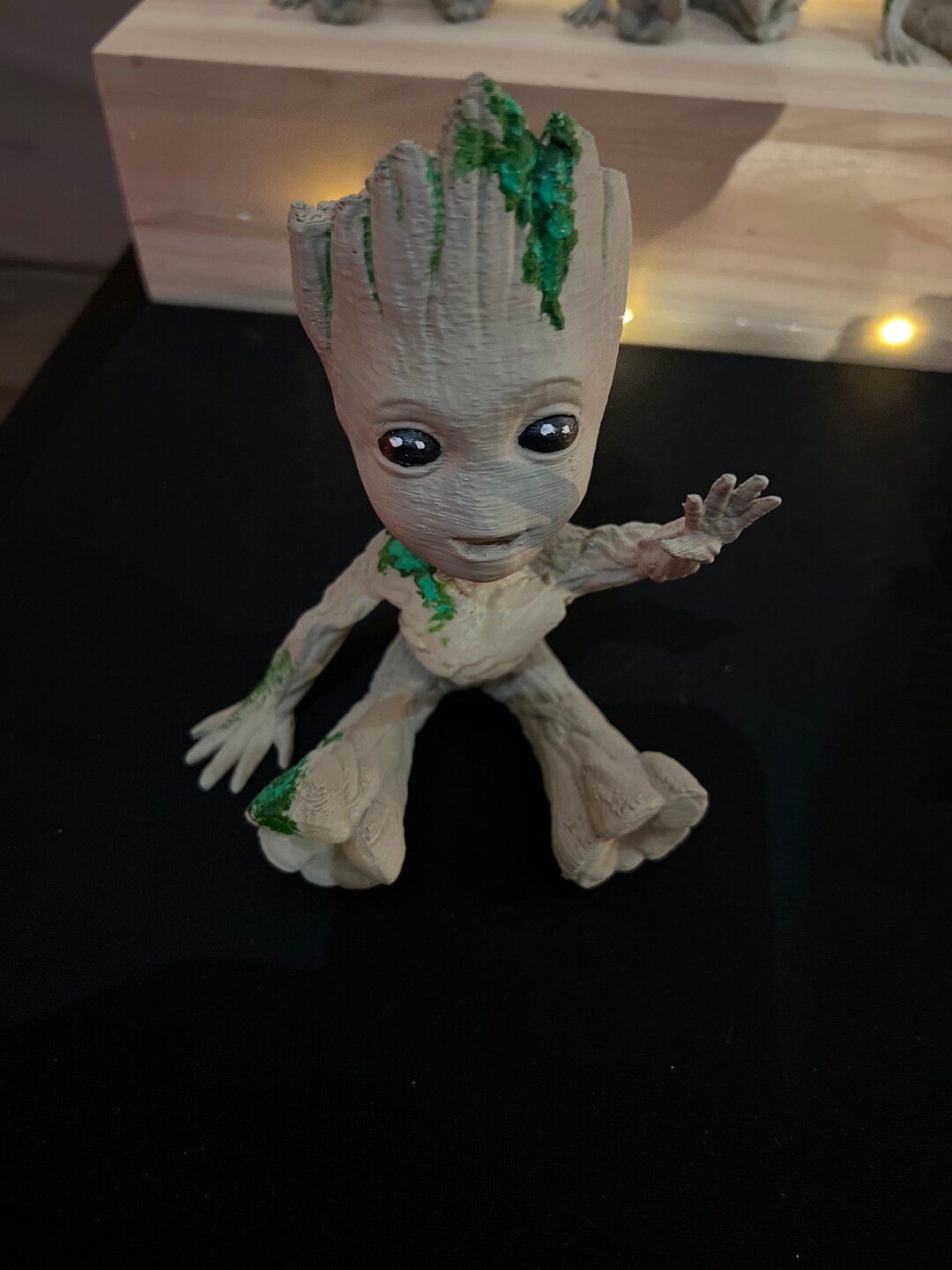 3D Printed and Hand Painted Groot - Etsy