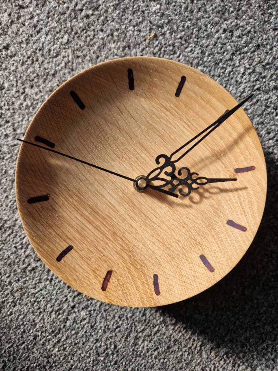 Oak Clock - Etsy