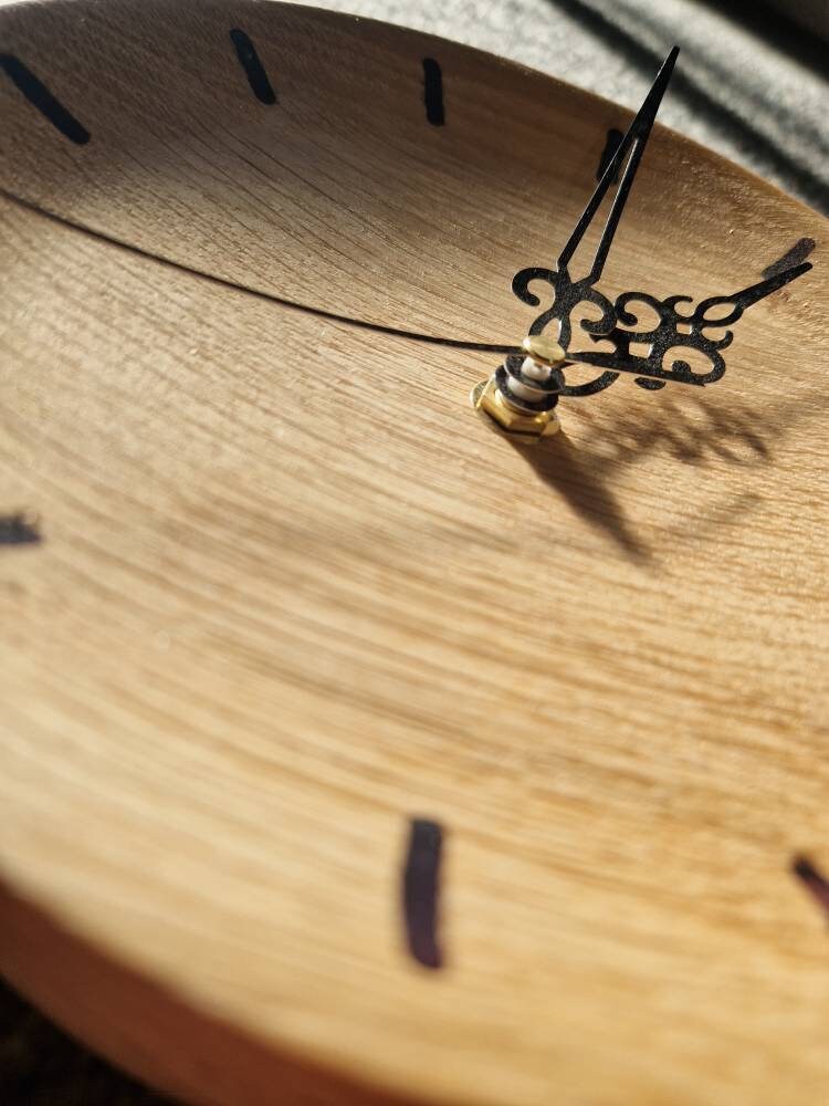 Oak Clock - Etsy