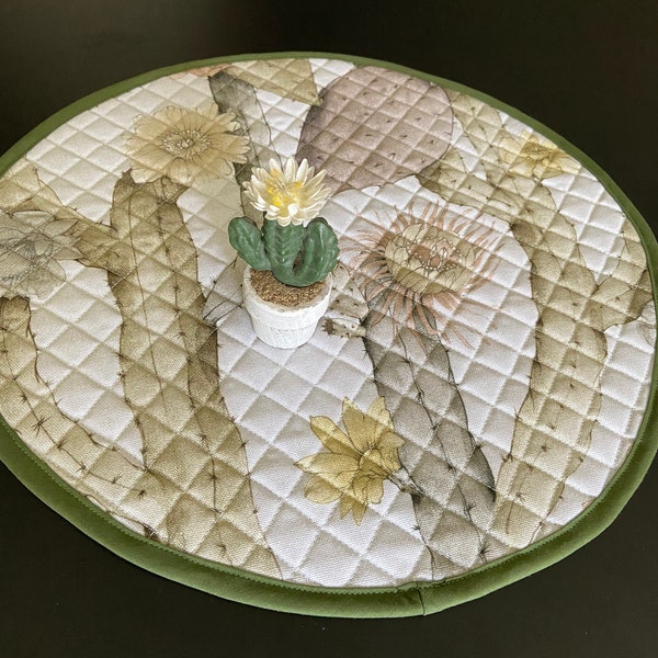 Round Fabric Centerpiece - Etsy