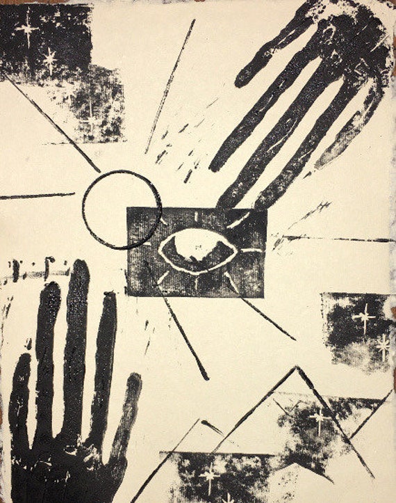 HAND OF GOD print | Etsy