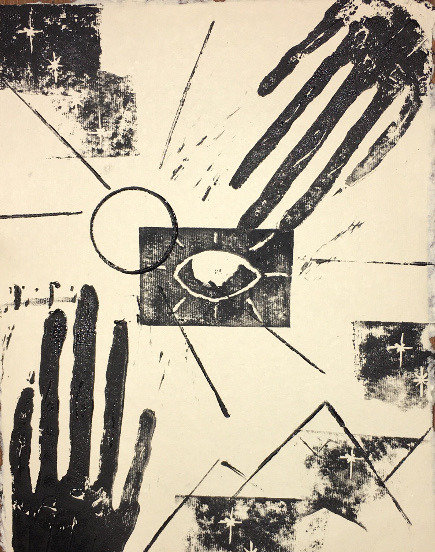 HAND OF GOD Print - Etsy