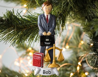 Lawyer Christmas Ornament - Etsy
