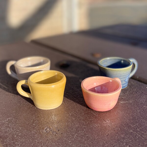 Ceramic Shot Glasses - Etsy