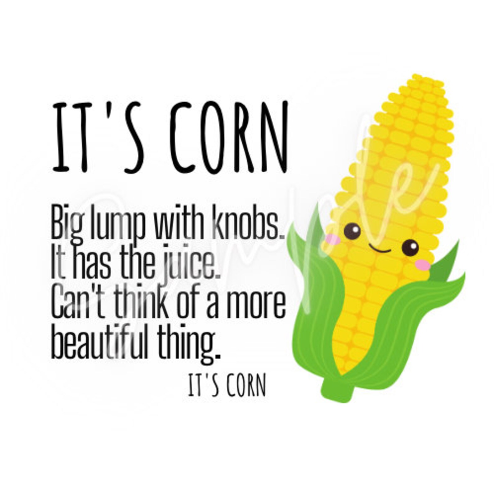 Its Corn Kid Png Tiktok Video Png Big Lump With Knobs It Has - Etsy