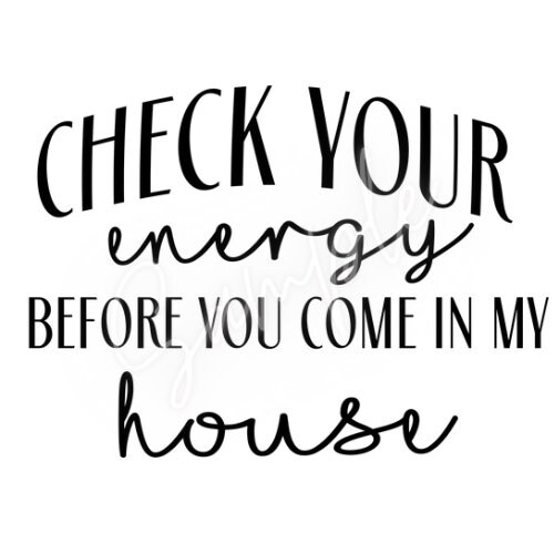 Check Your Energy Welcome Mat Png Transparent Background | Etsy