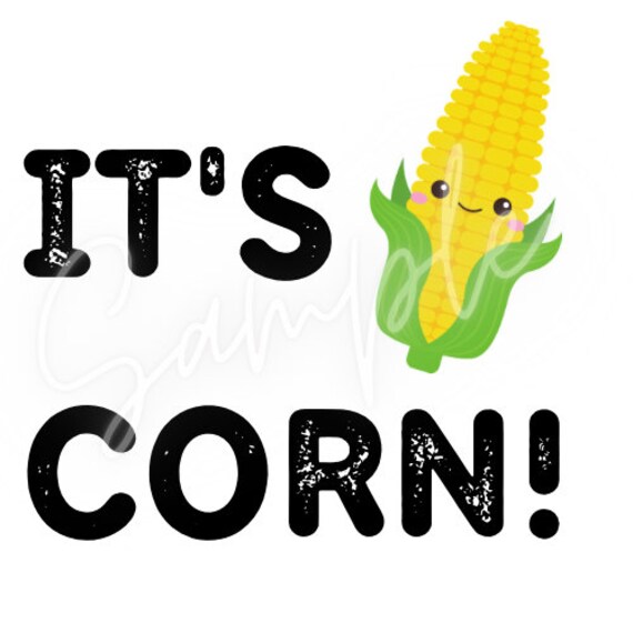 Corn Kid Png Tik Trend Cute Digital Design 2022 Custom Corn - Etsy