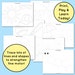 Springtime Trace & Color Printable Set - Etsy