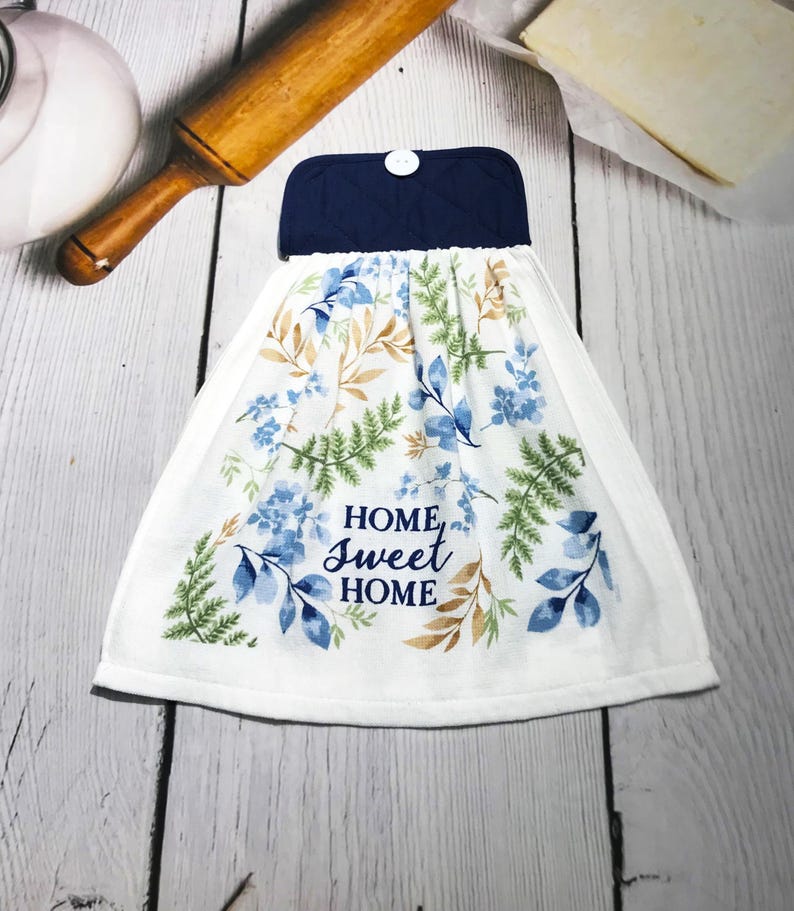 Home Sweet Home Kitchen Towel: Floral Spring Summer Decor - Etsy