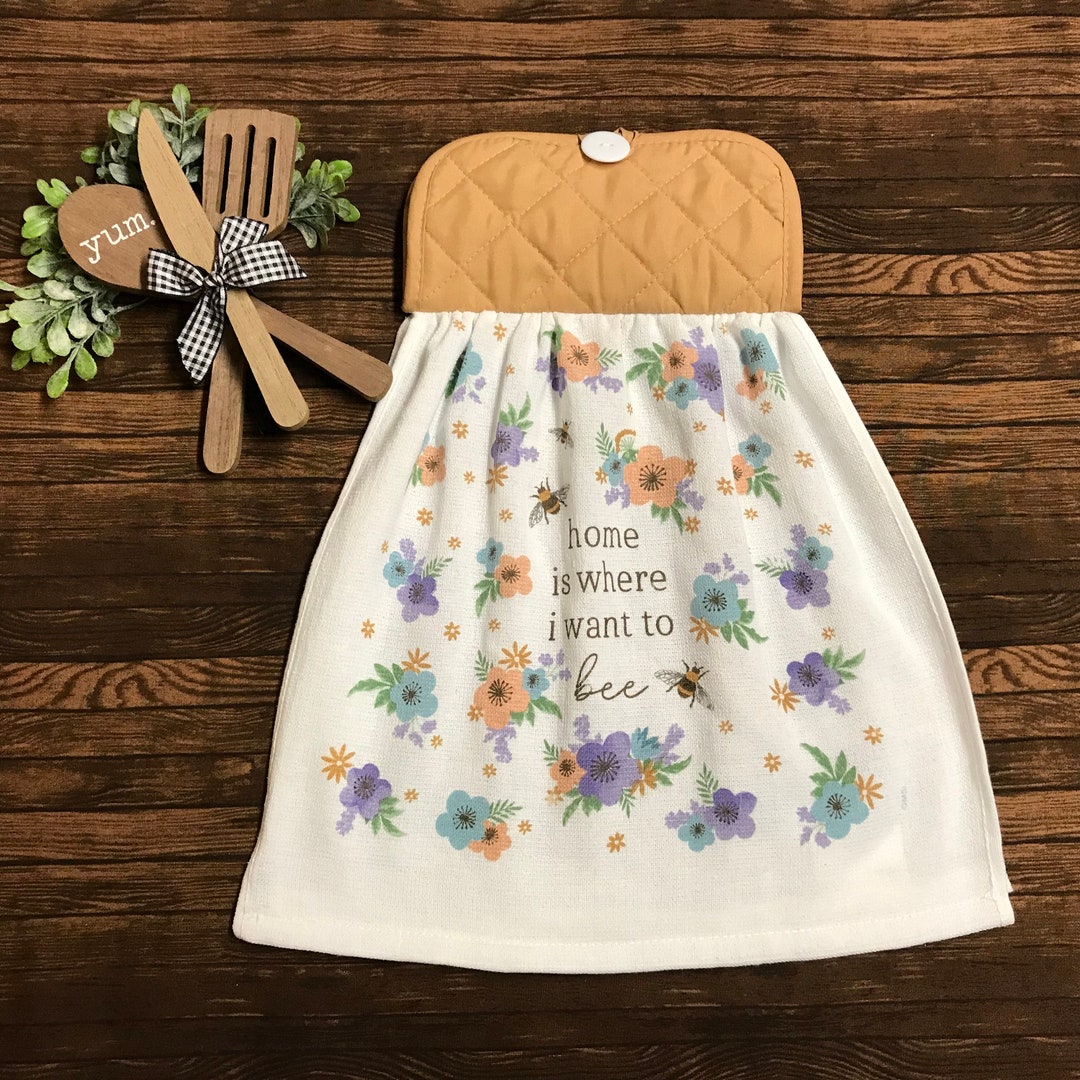 Spring Kitchen Towels, Spring Oven Door Towels, Spring Dishtowels ...