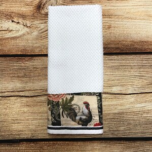 Roses & Rooster Farmhouse Country Kitchen Towels Farm and Country ...