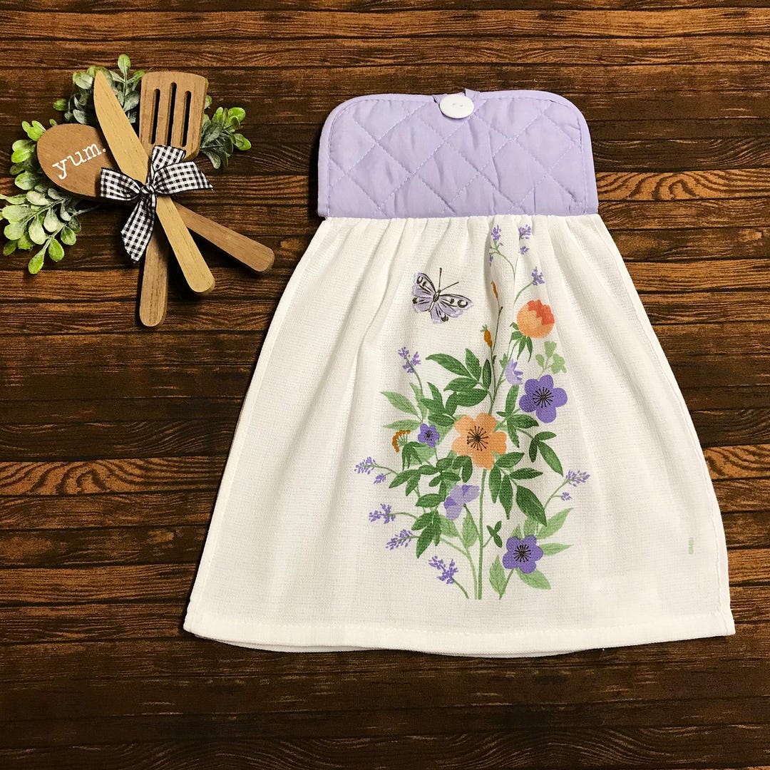 Purple Kitchen Towels, Lavender Kitchen Towels, Purple Tea Towels ...