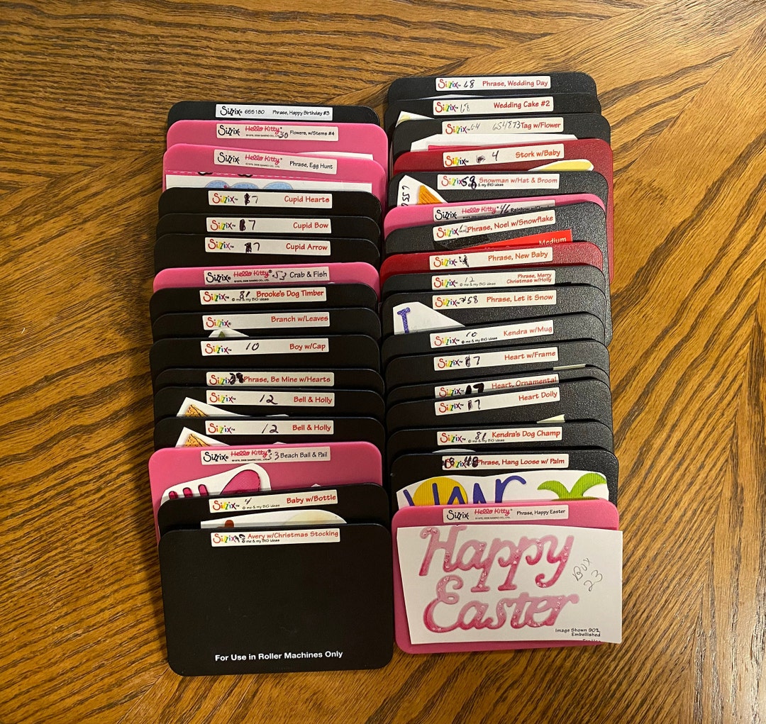 Sizzix Sizzlits Medium Dies - Sizzix Card Making Dies - Sizzix ...