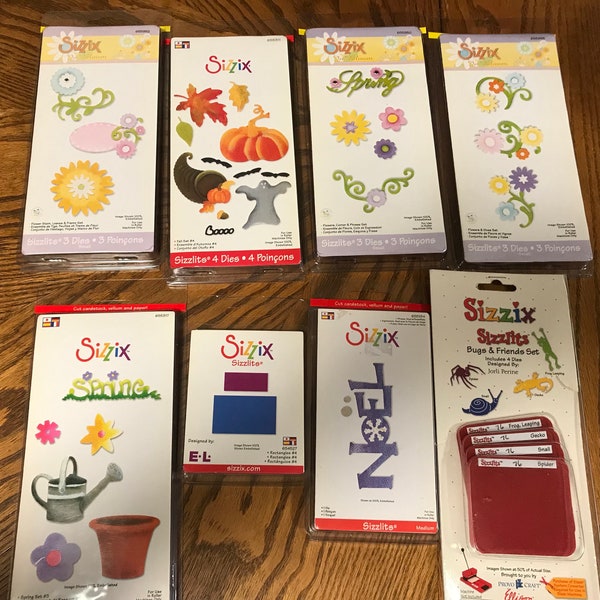 Sizzix Sizzlits - Etsy