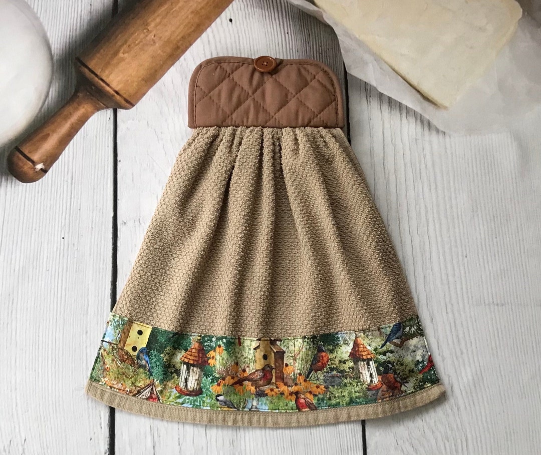 Birds, Birdhouses, Spring Floral, Spring Hand Towels, Spring Kitchen ...