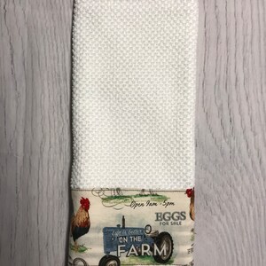 Farmhouse Hanging Kitchen Towels, Farmhouse Kitchen Hand Towels ...