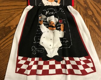 Chef Kitchen Towel | Etsy