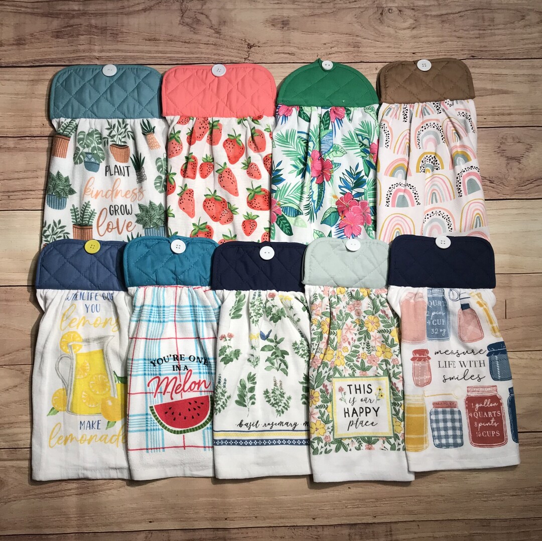 Spring & Summer Kitchen Towels - Double Sided Kitchen Towels - More ...