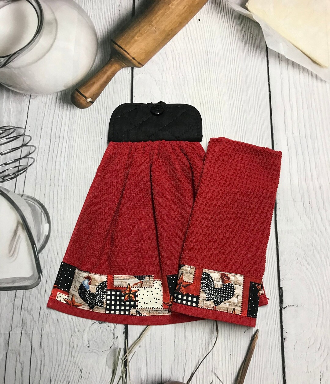 Farmhouse Kitchen Towels, Farm Life Kitchen Towels, Country Kitchen ...