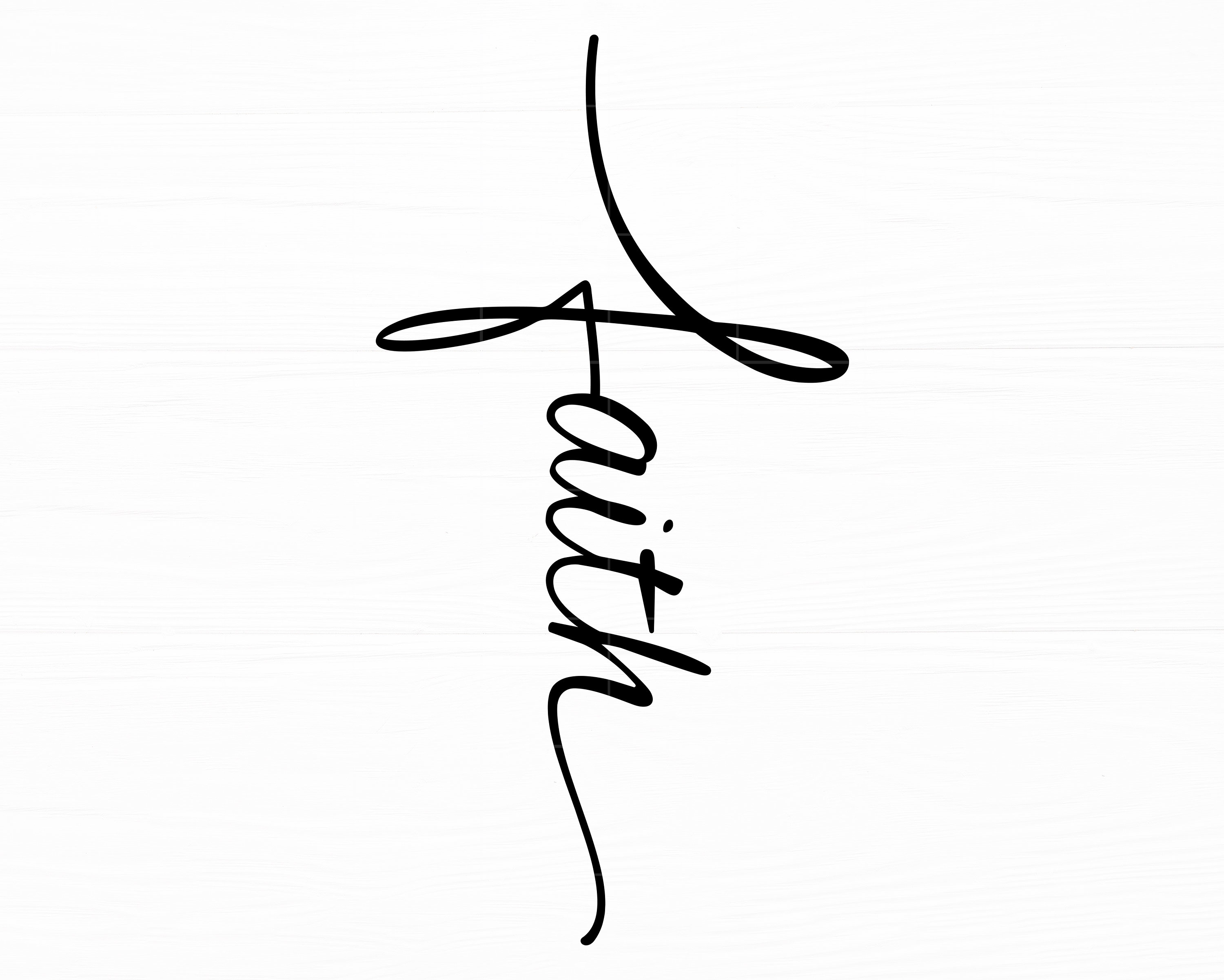 Faith Cross Svg Christian Svg File For Cricut Religious Svg Etsy