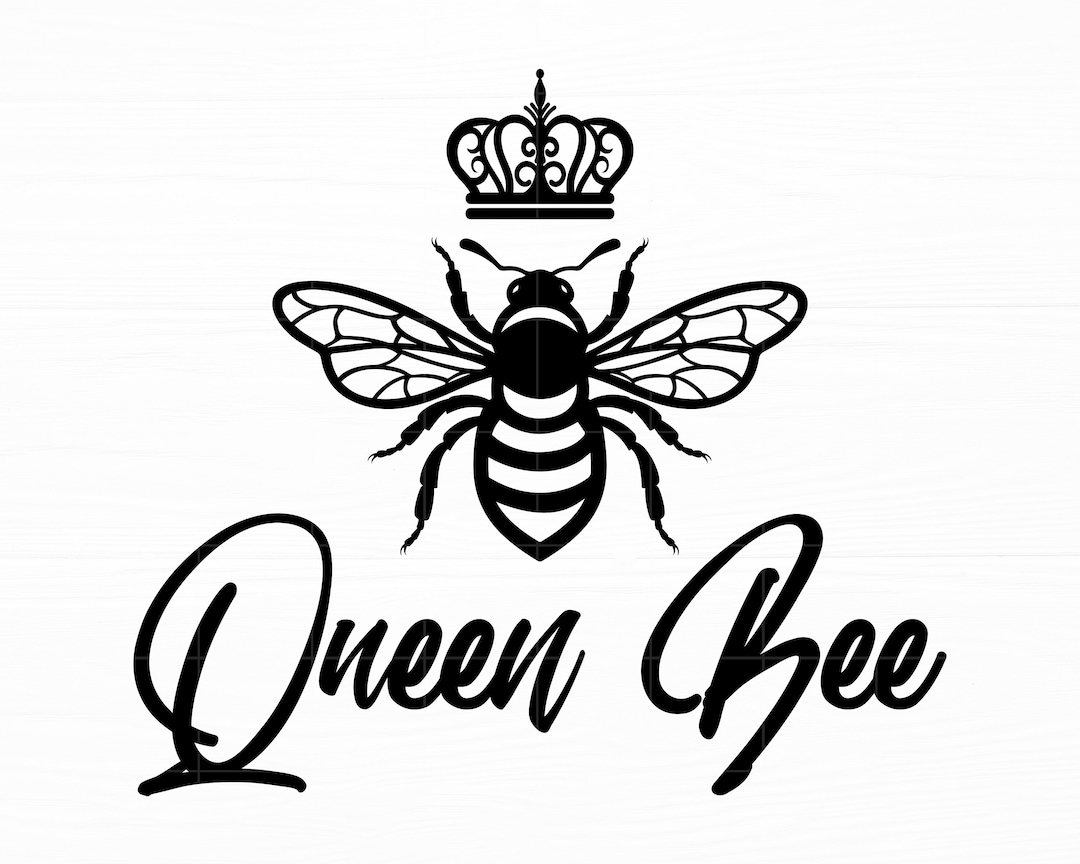 Queen Bee SVG Queen Bee Png Bee Svg Cut File Bee Clipart Queen - Etsy ...