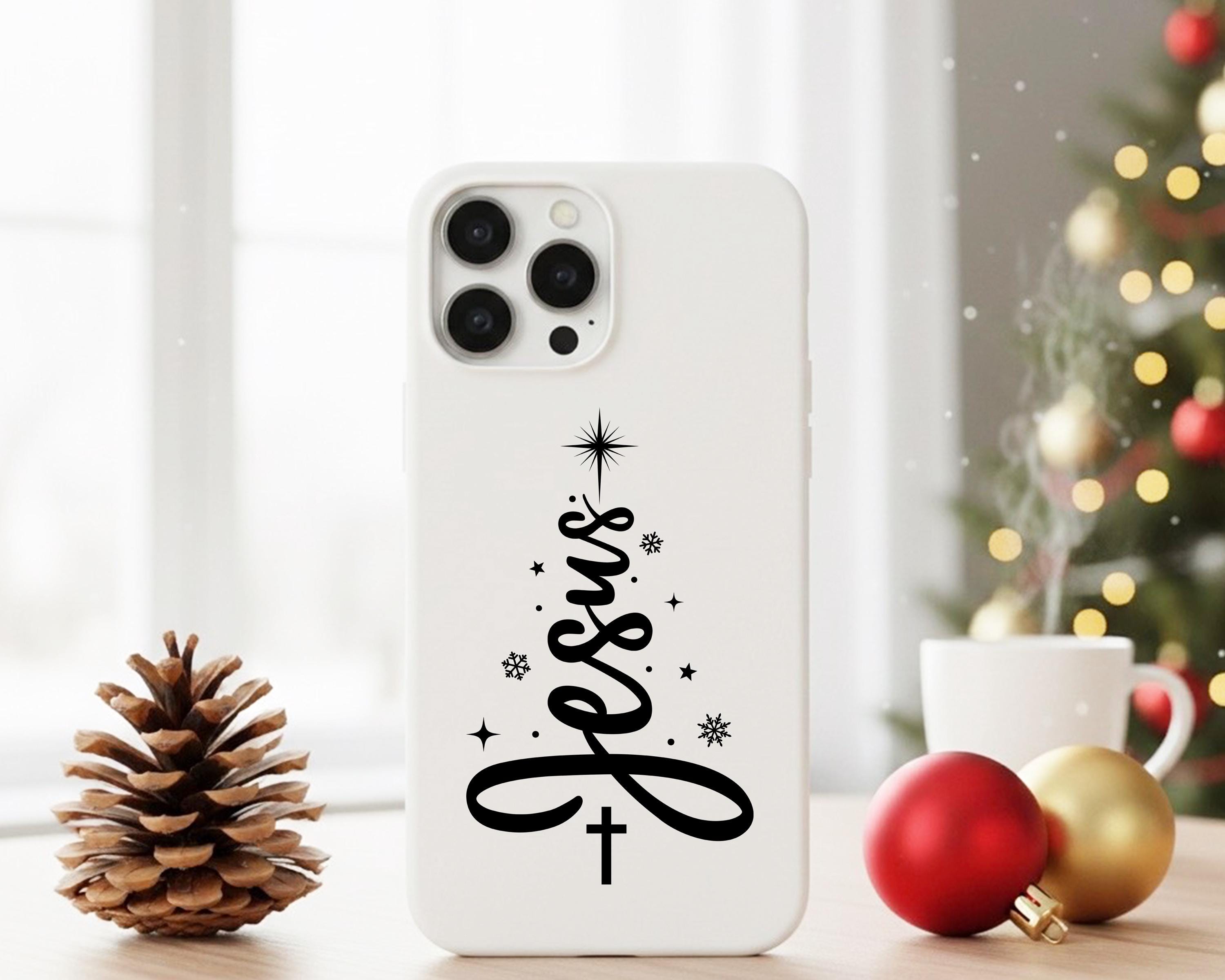 Jesus Christmas Tree SVG Christian Cut File (digital Download) - Etsy