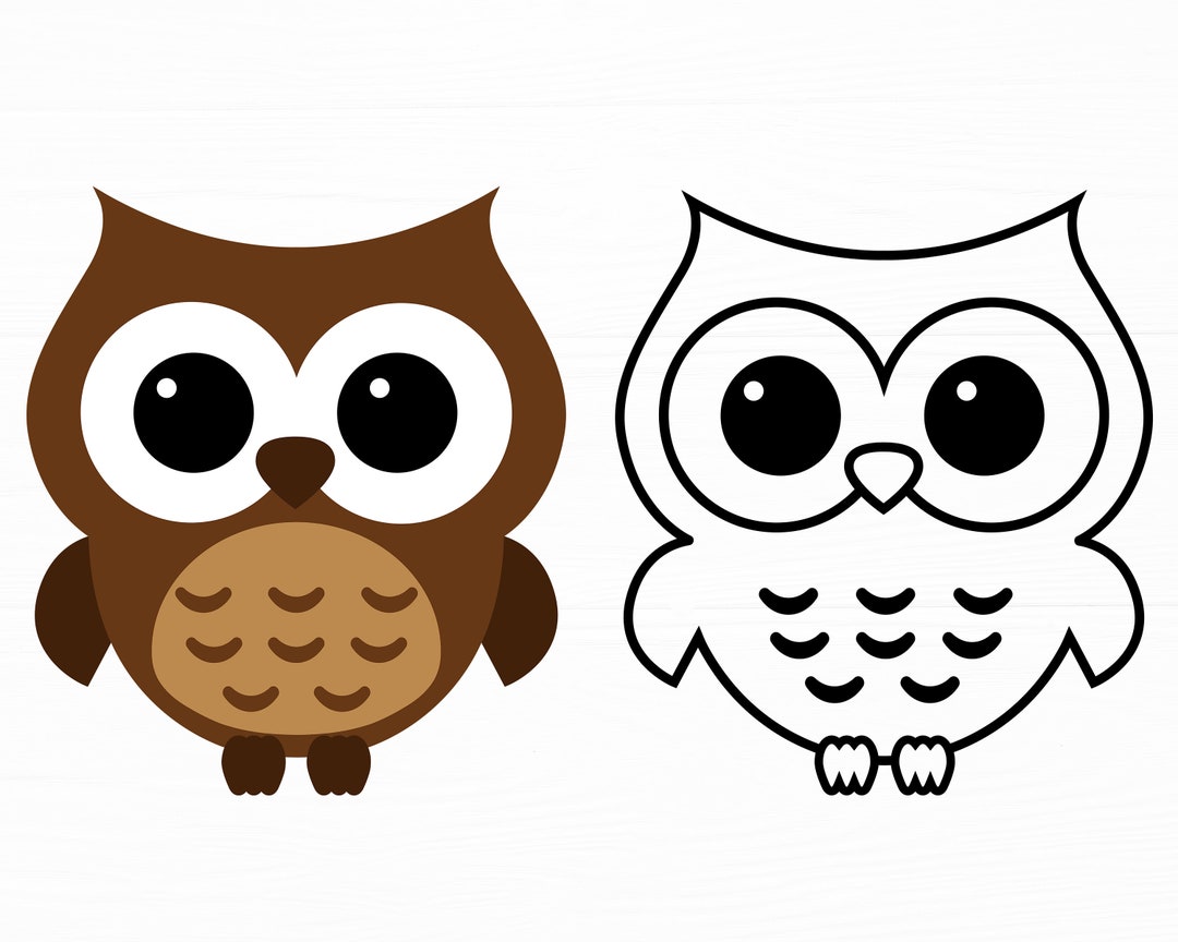 Owl Svg Bundle Animal Svg Cute Owl Svg Owl Silhouette Woodland Animal ...