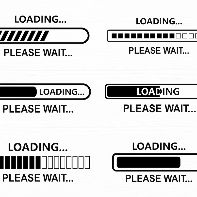 Love Loading Bar - Etsy