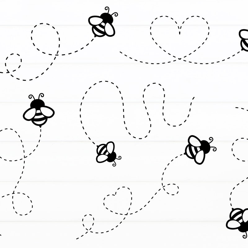 Flying Bee Svg - Etsy