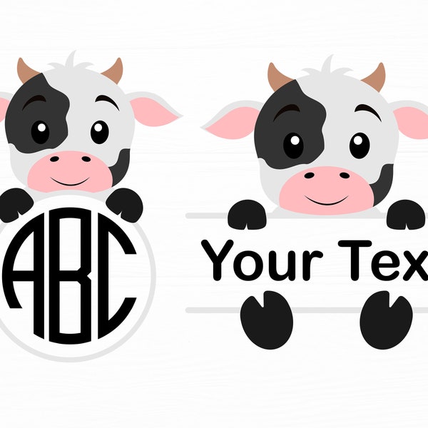 Cow Split Png - Etsy Canada