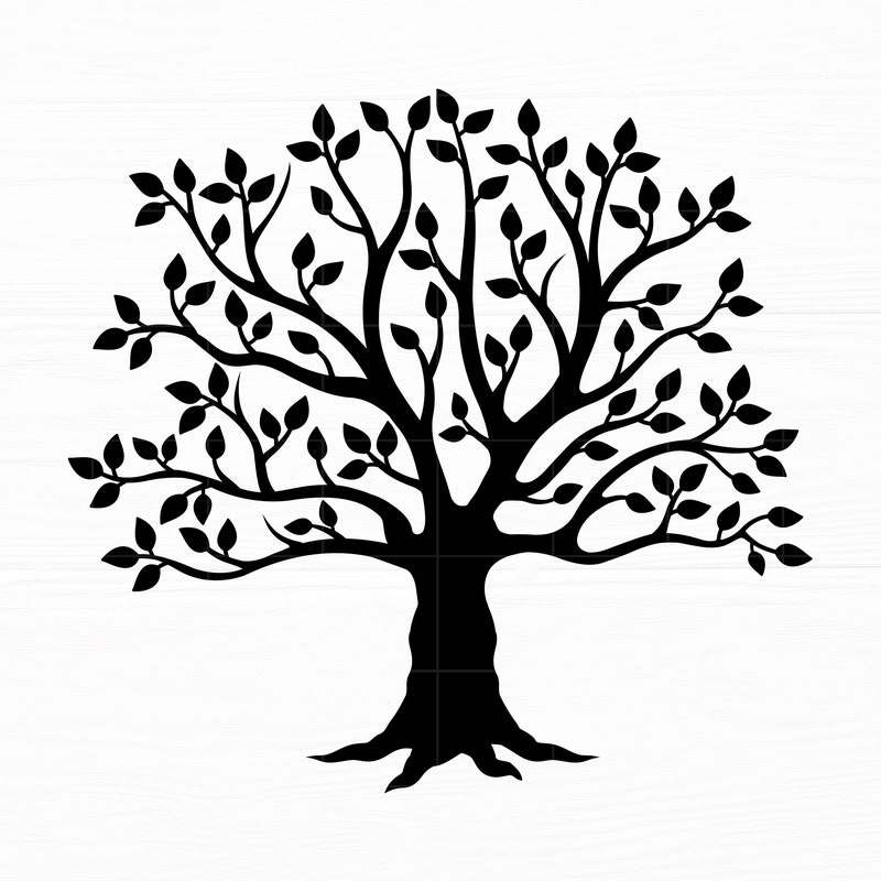 Tree Svg - Etsy