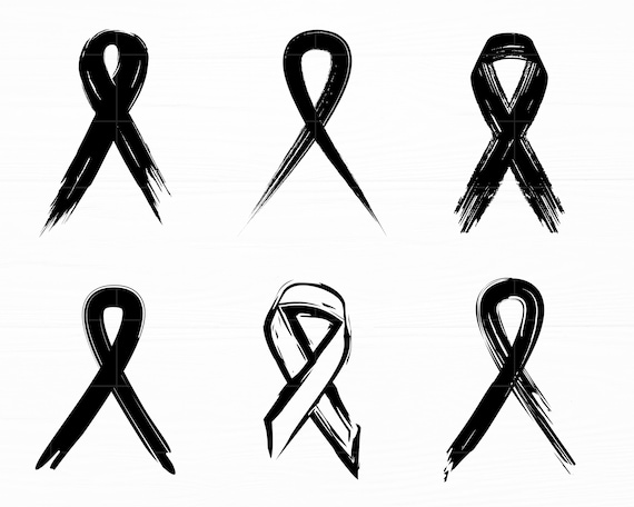 Cancer Ribbon Svg Bundle Awareness Ribbon Svg Breast Cancer - Etsy Canada