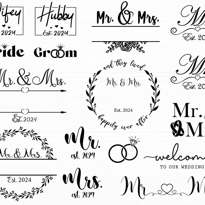 Wedding Svg - Etsy