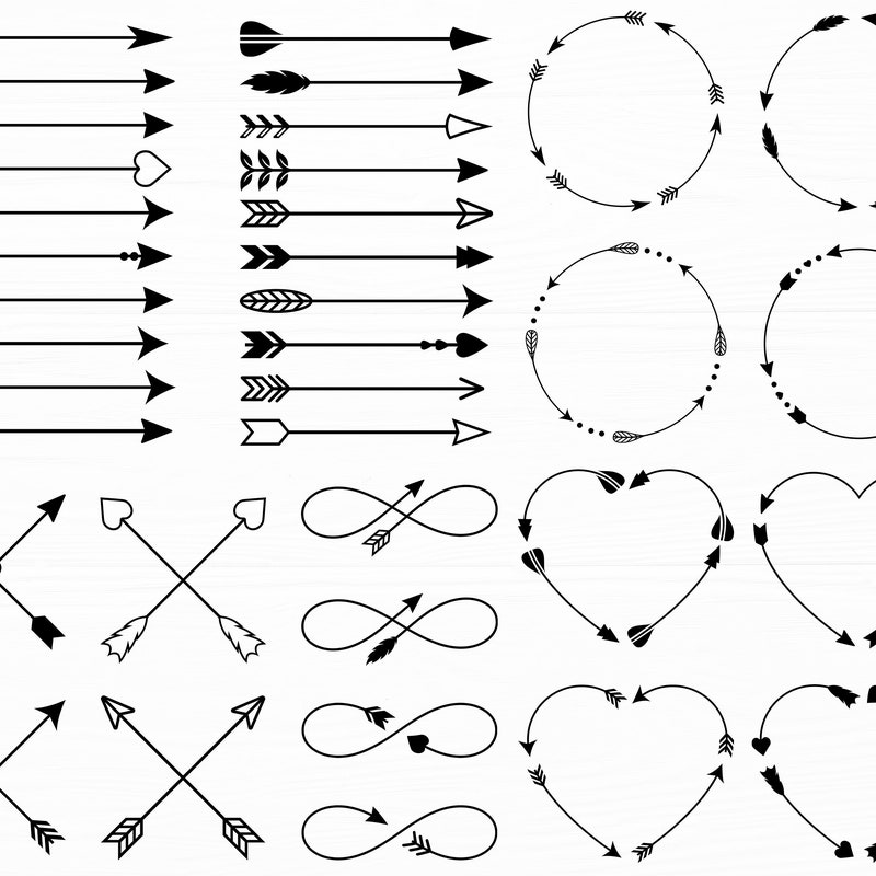 Tribal Arrow Svg - Etsy