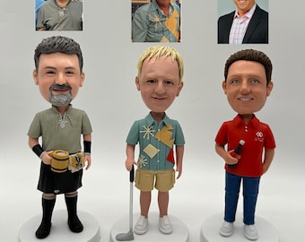 Custom Bobblehead Wedding Cake Topper, Personalized Wedding Cake ...