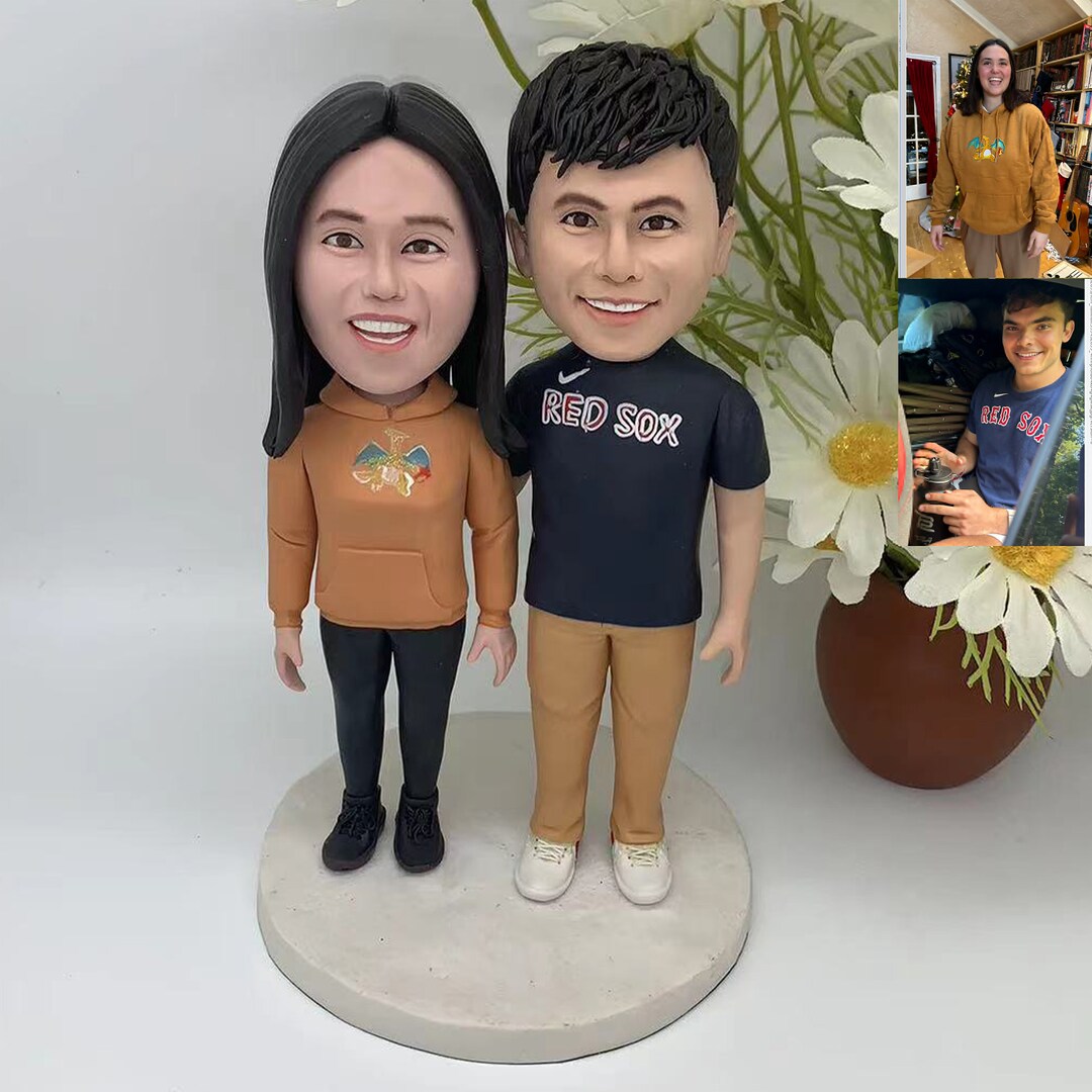 Custom Bobblehead Wedding Cake Topper, Personalized Wedding Cake ...