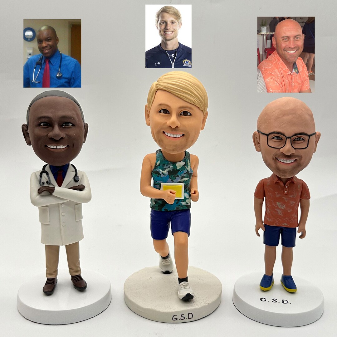 Custom Bobblehead Wedding Cake Topper, Personalized Wedding Cake ...