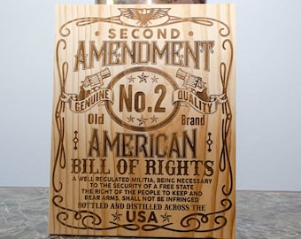 Second Amendment Sign - Etsy