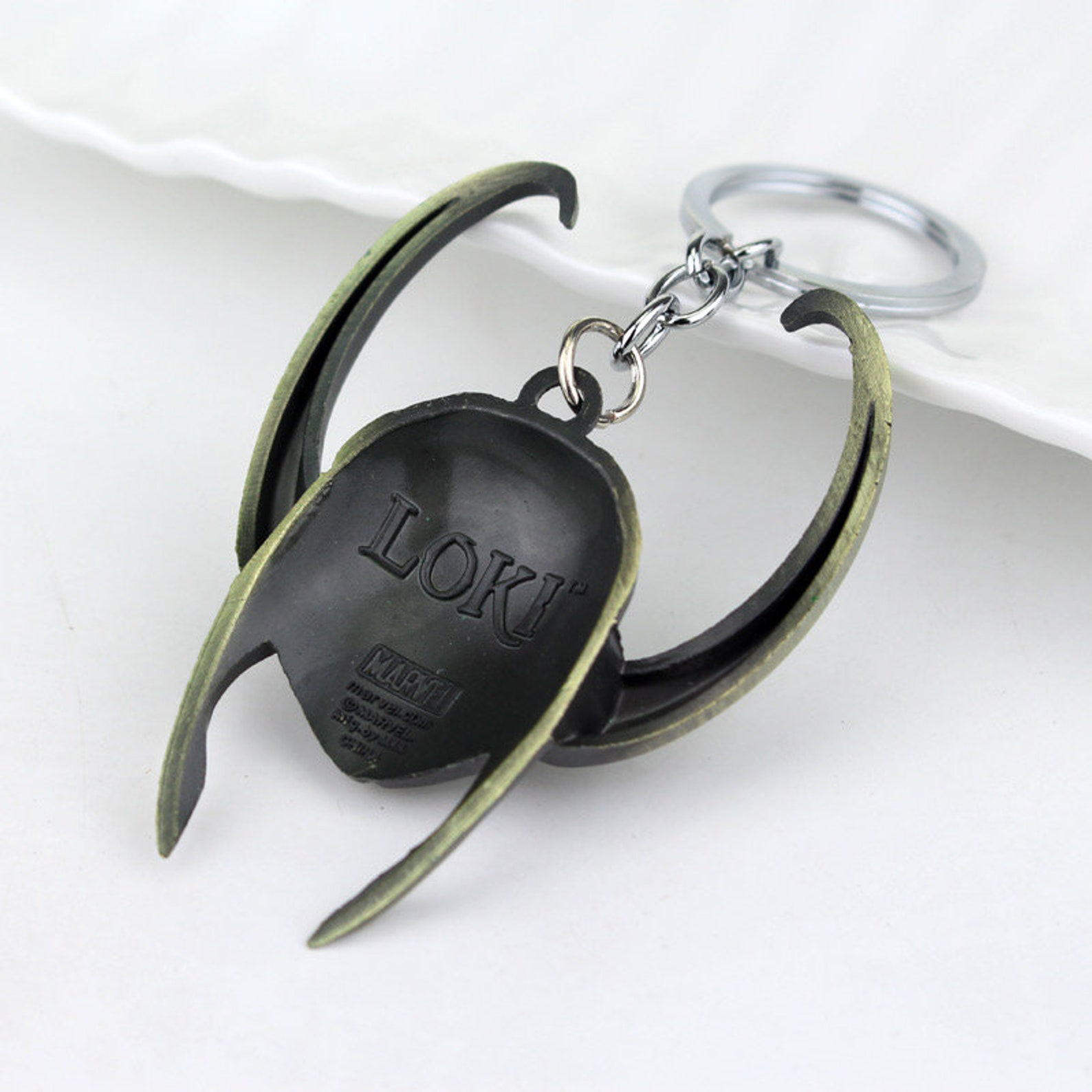 Metal Loki Necklace/LOKI Keychain LOKI Pendant Loki helmet | Etsy