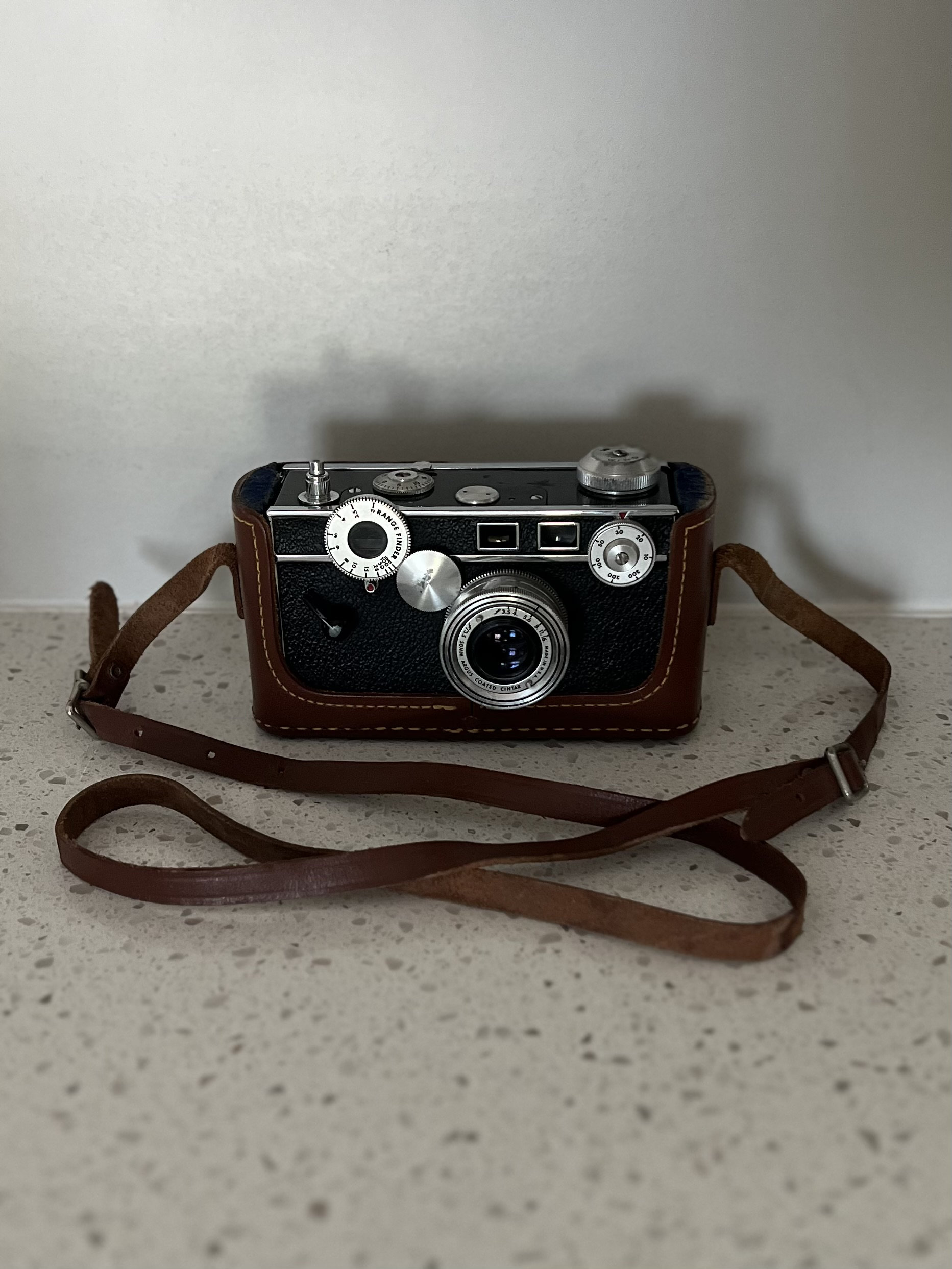 Argus Model C3 Rangefinder Camera UNTESTED Leather Case 1930 - Etsy