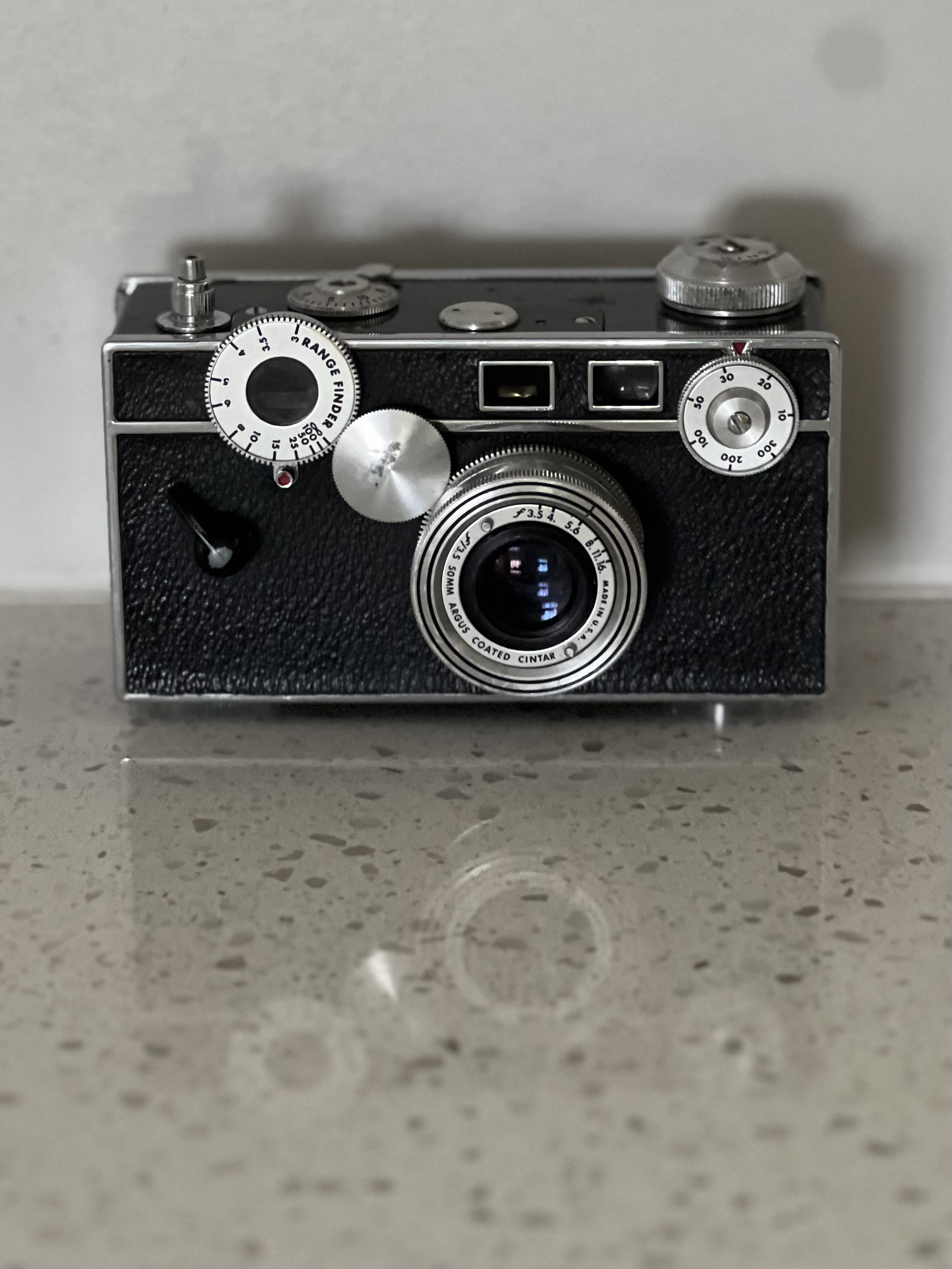 Argus Model C3 Rangefinder Camera UNTESTED Leather Case 1930 - Etsy