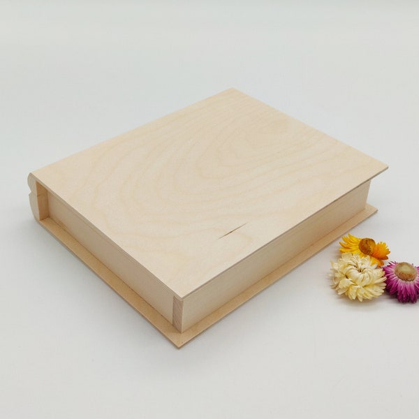 Wooden Book Box Diy - Etsy