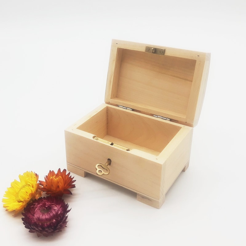 Box With Lock - Etsy
