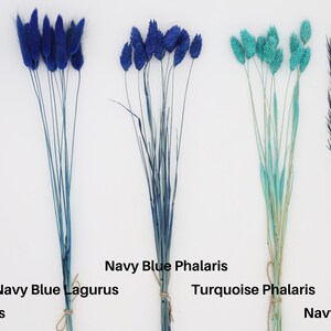 Blue Dried Flowers | DIY Dried Flower Bouquet | Create Your Own Dried ...